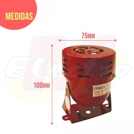 Sirena Electromecánica 12Vca Tbcin