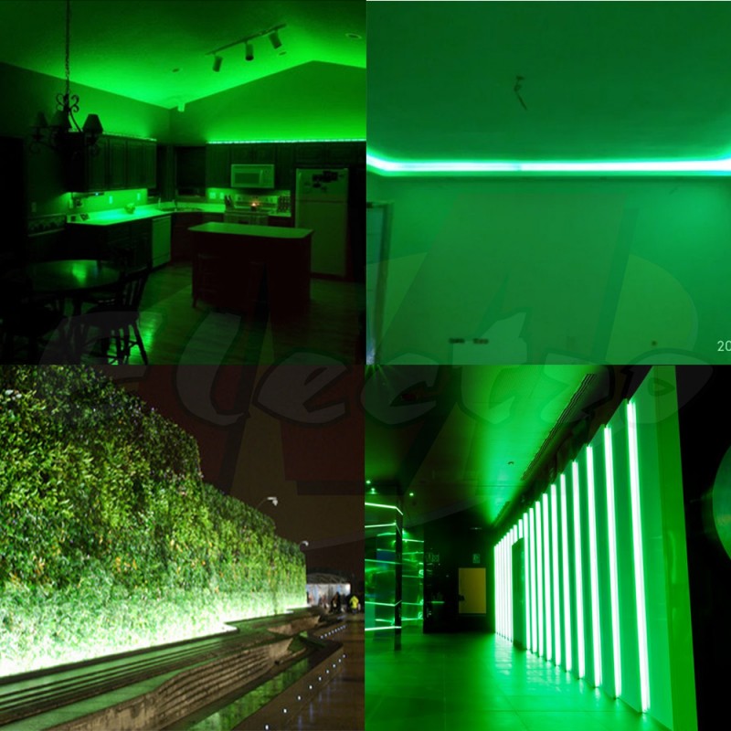 Tubo LED Verde 18w 1,2 m