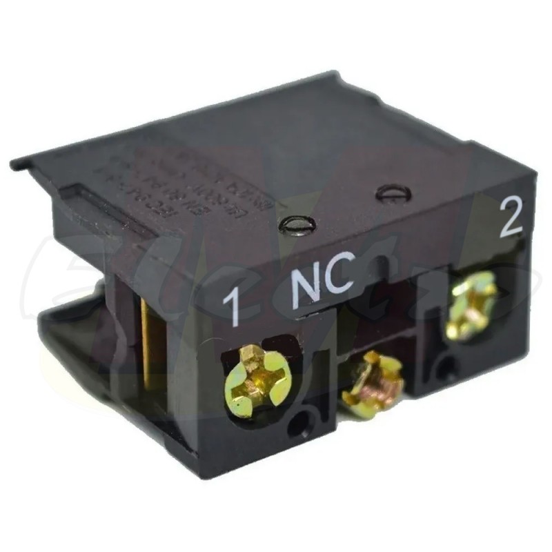 Contacto Auxiliar Normal Cerrado NC Rojo Baw