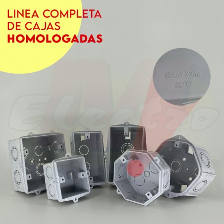 Caja Profunda Embutir Rectangular Conextube